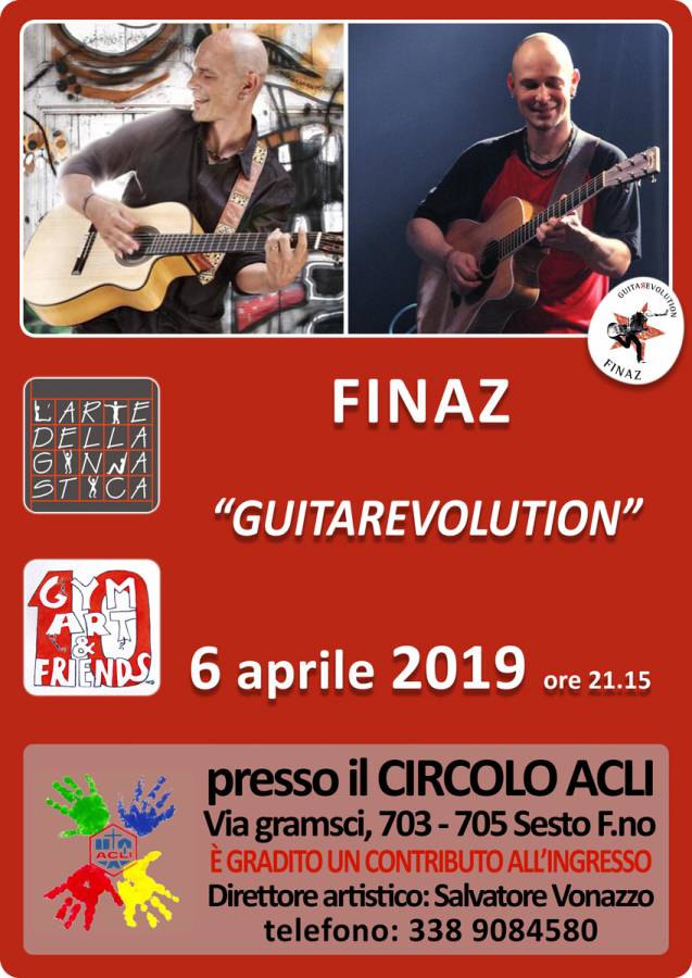FINAZ, "GUITAREVOLUTION" - L'Arte della Ginnastica
